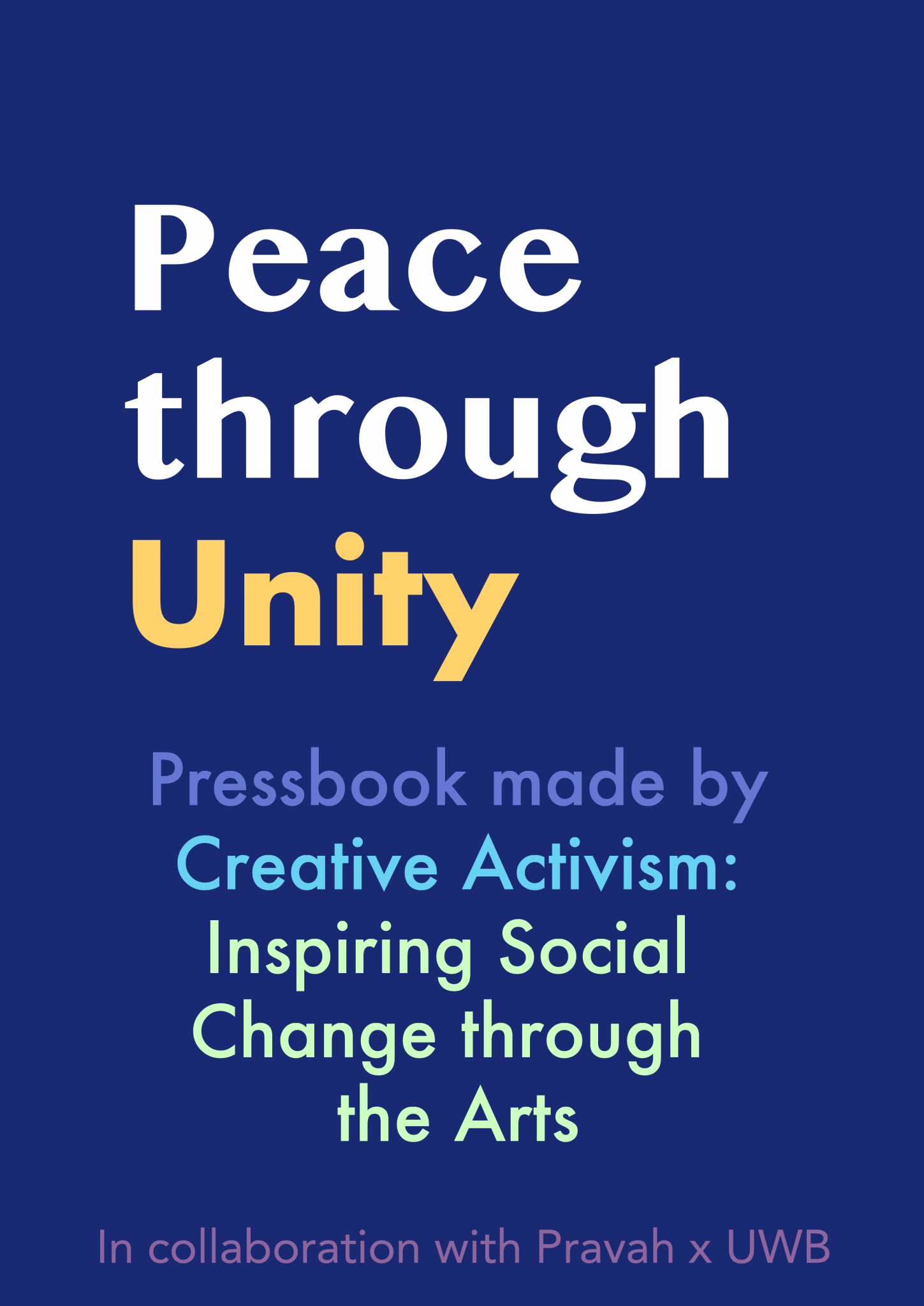 Peace through Unity – Simple Book Publishing