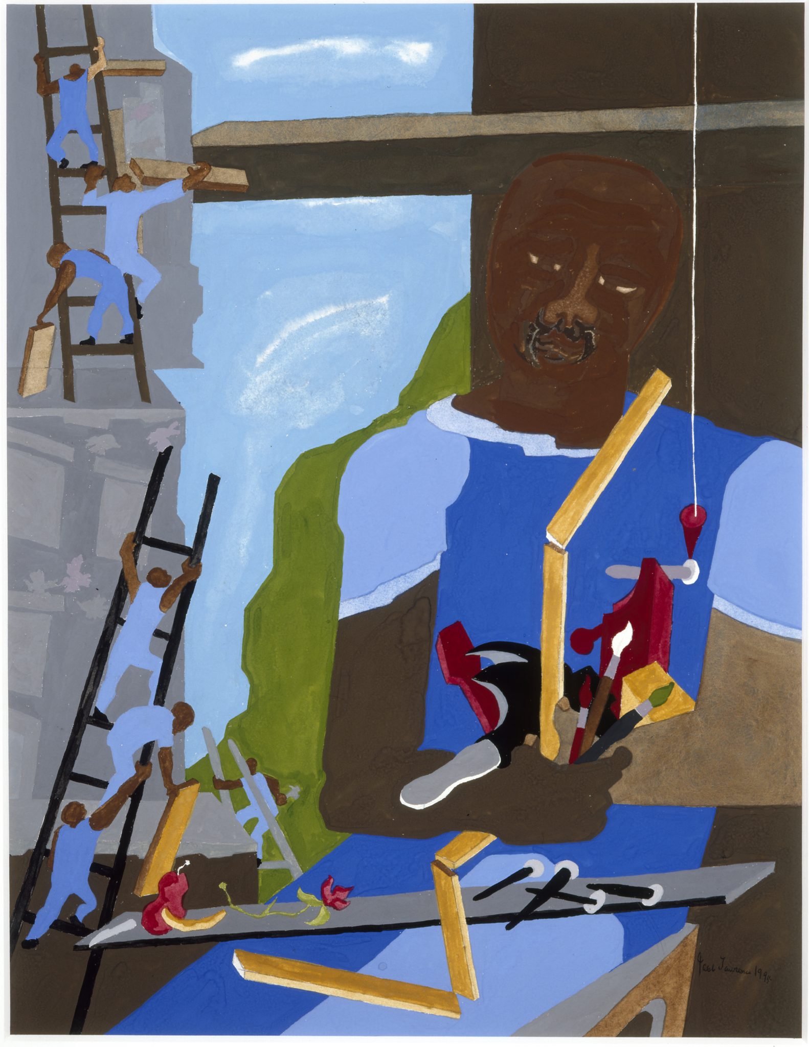 Building Portraits of an Educator – Jacob Lawrence in Seattle