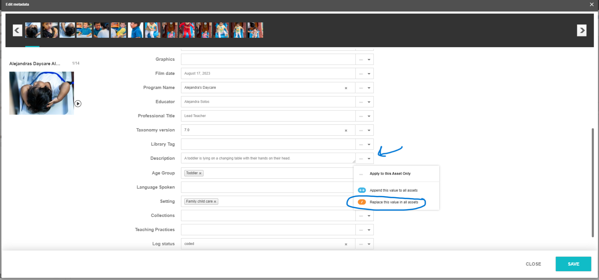Bulk Annotating Cultivate Learning Multimedia Annotation Handbook
